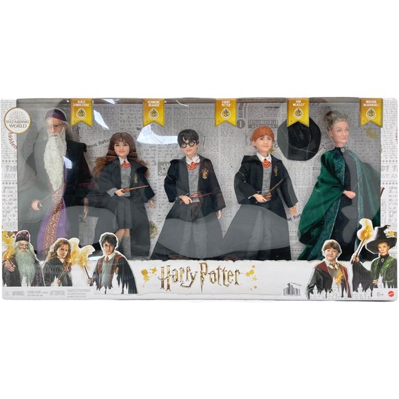 Mattel | Toys | Harry Potter Wizarding World Character Set 5 Character ...